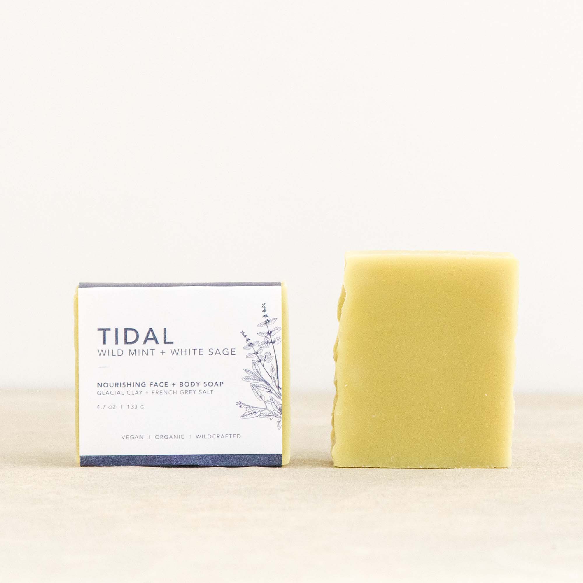 All Natural Face + Body Soap - Tidal Blend